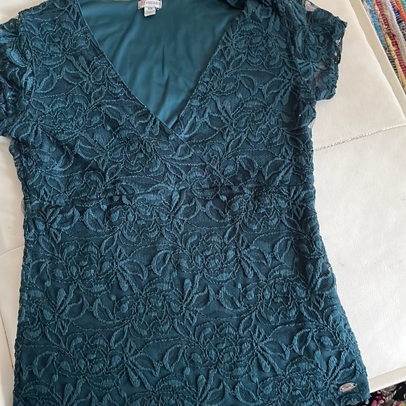 Guess | Tops | Ladies Guess Lace Top | Poshmark